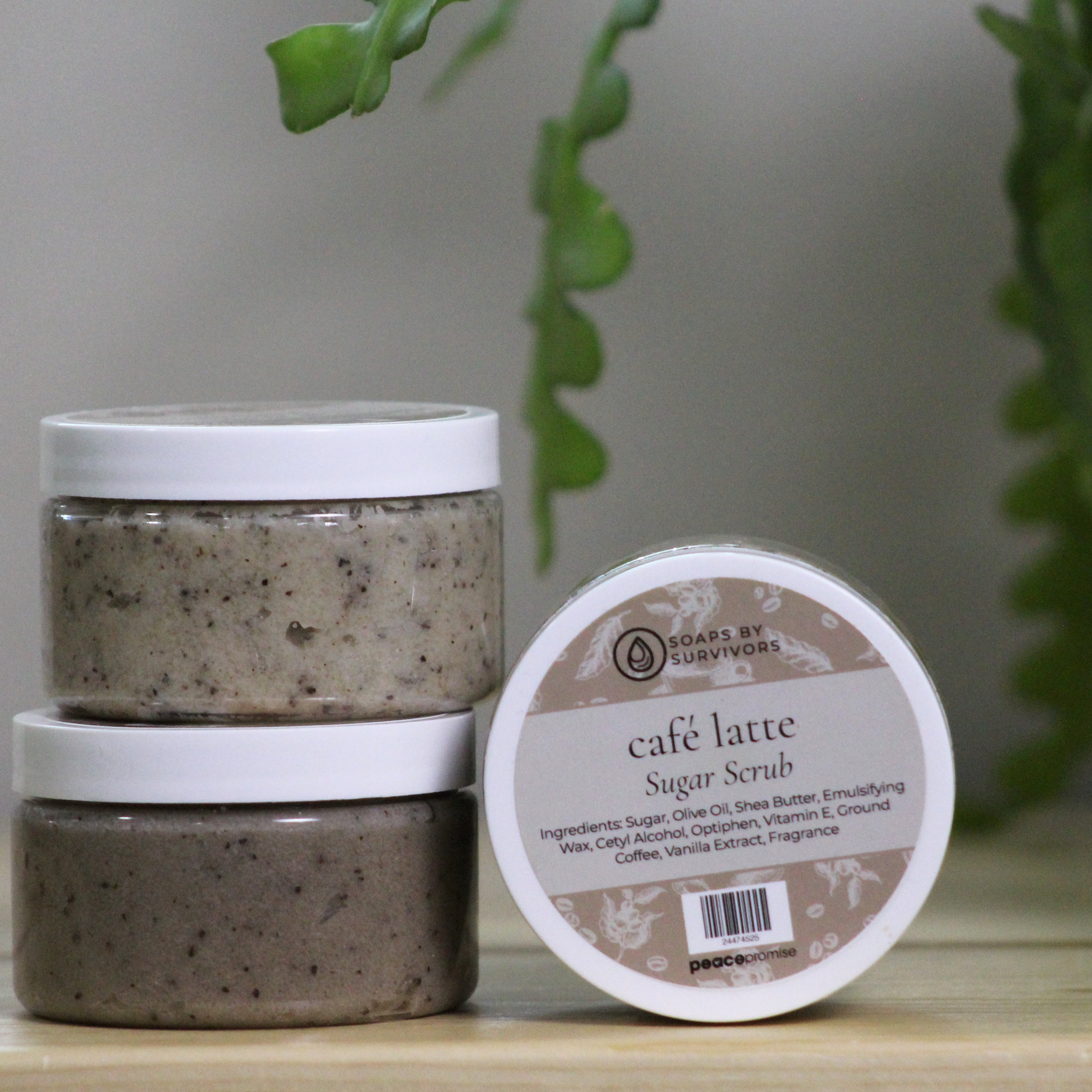 Café Latte Sugar Scrub – Soaps by Survivors