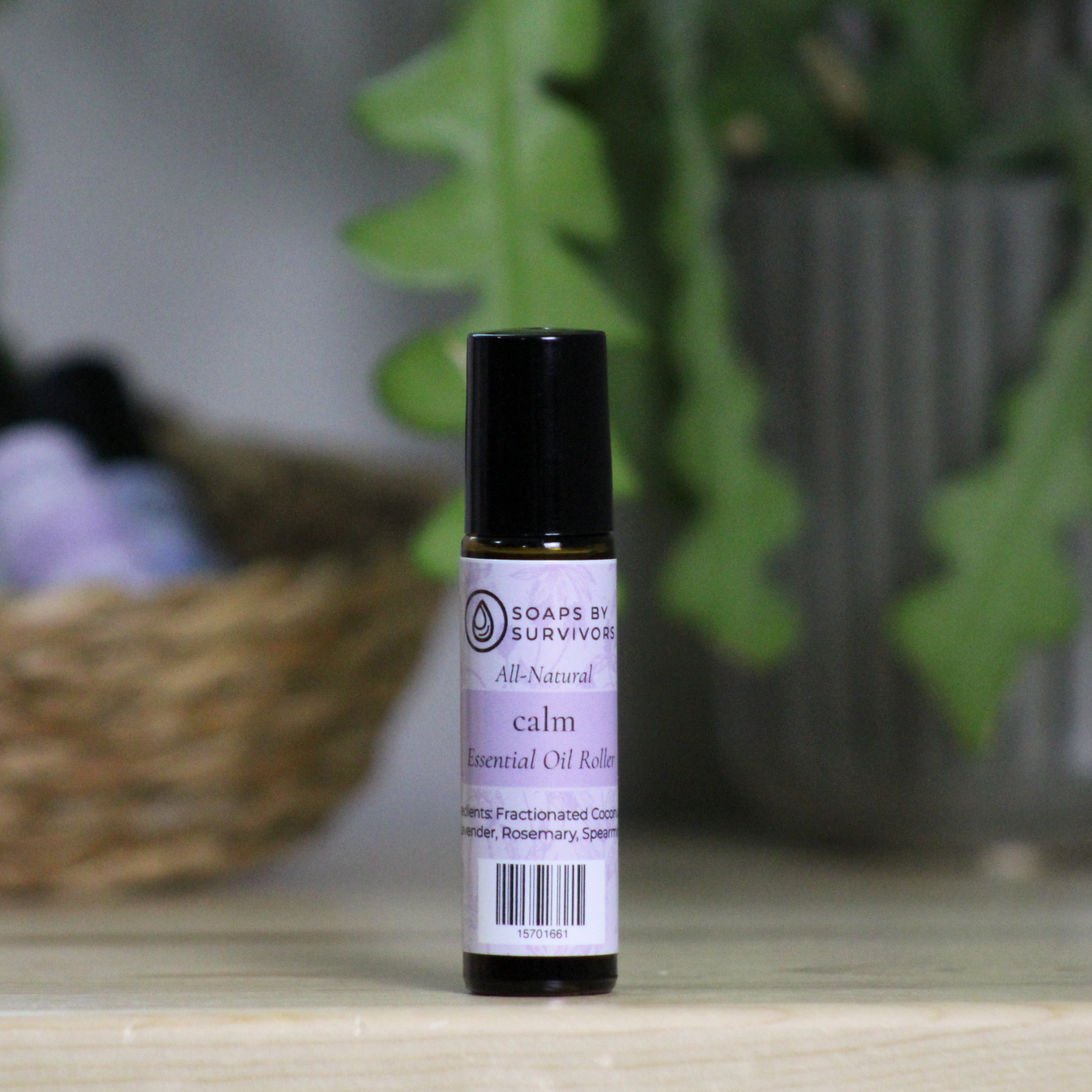 Calm Essential Oil Roller – Soaps by Survivors